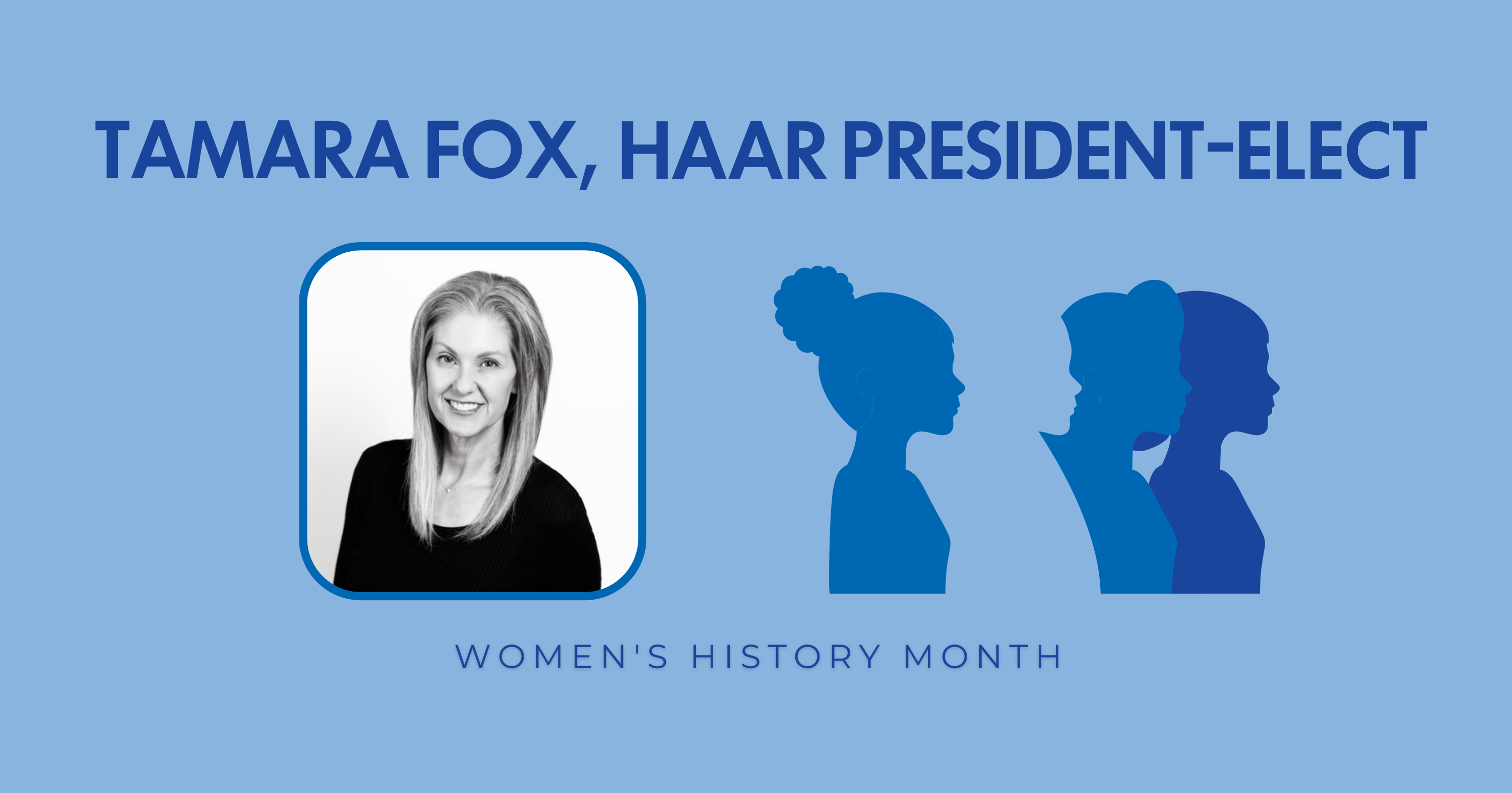 Women's History Month Spotlight: President-elect Tamara Fox - Huntsville Area Association of ...