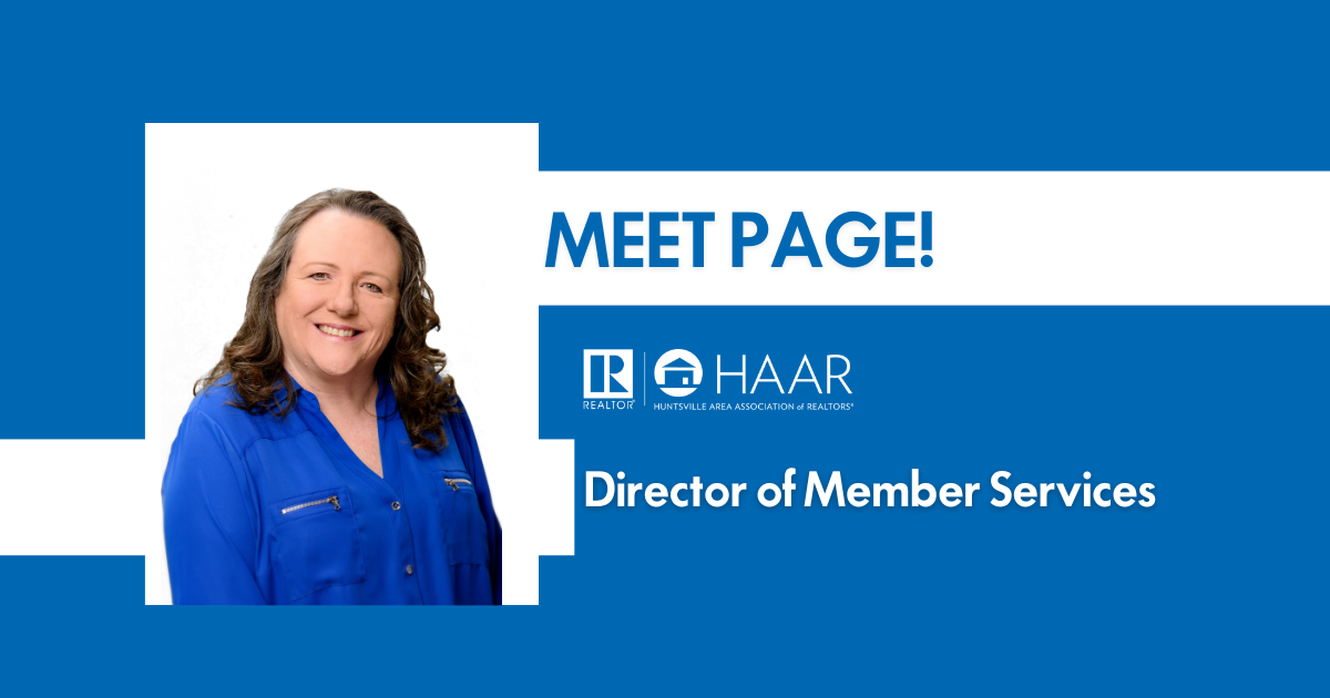Staff Spotlight: Page Brooks - Huntsville Area Association of Realtors